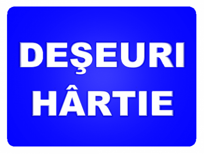 Sticker Deseuri hartie | stickere.ro