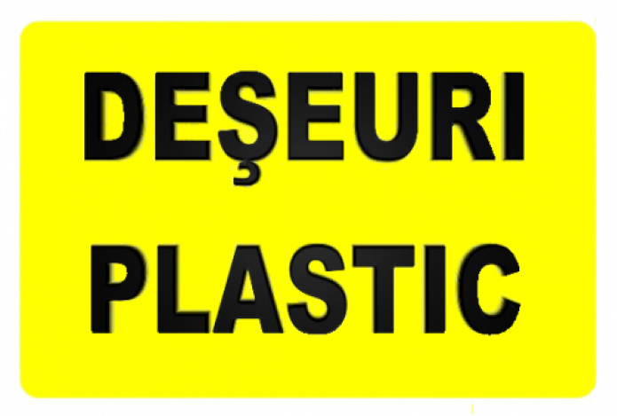 Sticker Deseuri plastic | stickere.ro
