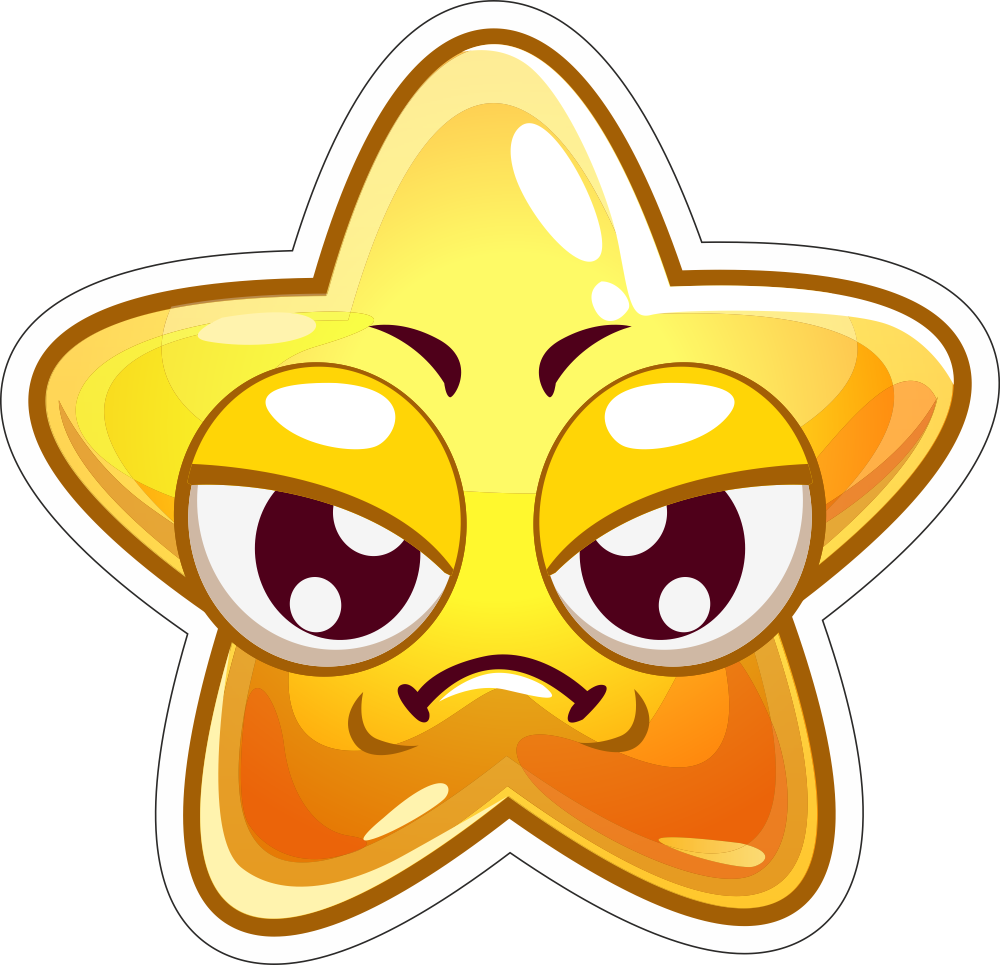 Sticker autocolant Steluta nervoasa | stickere.ro