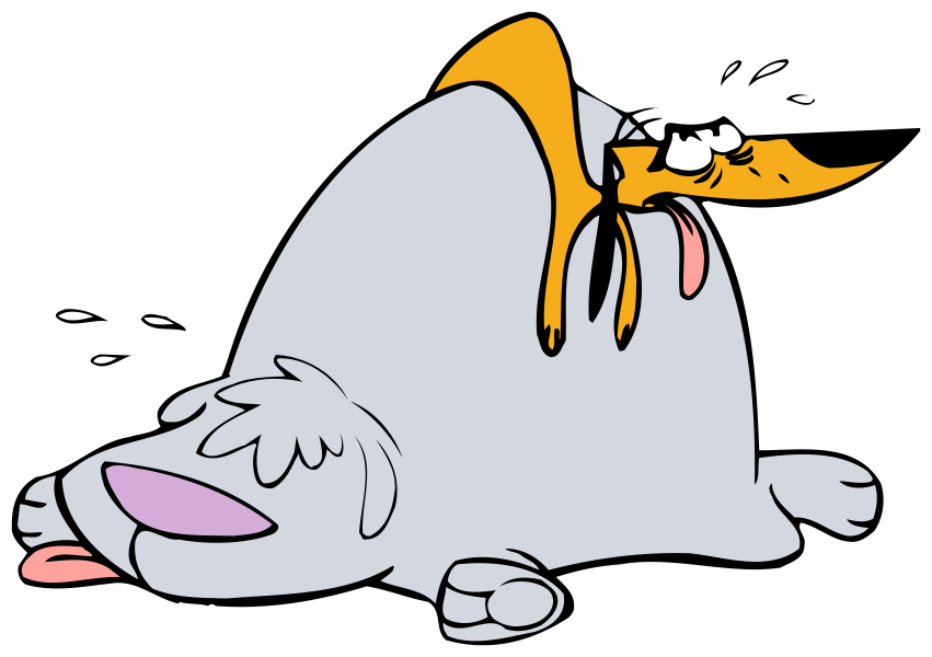 Sticker autocolant Two Stupid Dogs | stickere.ro