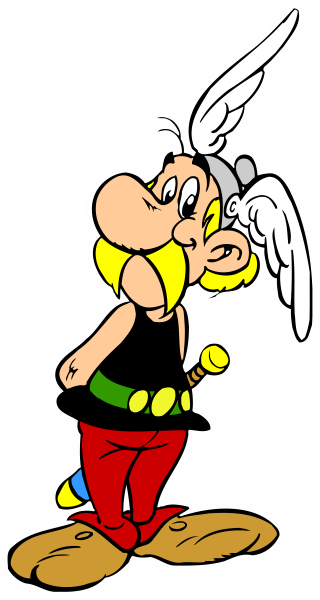 Sticker autocolant desen animat Asterix | stickere.ro